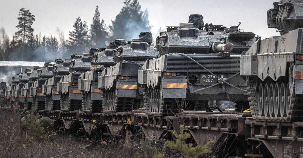 80 de tancuri Leopard cu destinația Ucraina au dispărut din tren la ...