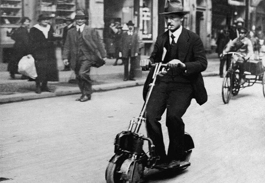 100 de ani de la naşterea lui Traian Muia, inventatorul trotinetei ...