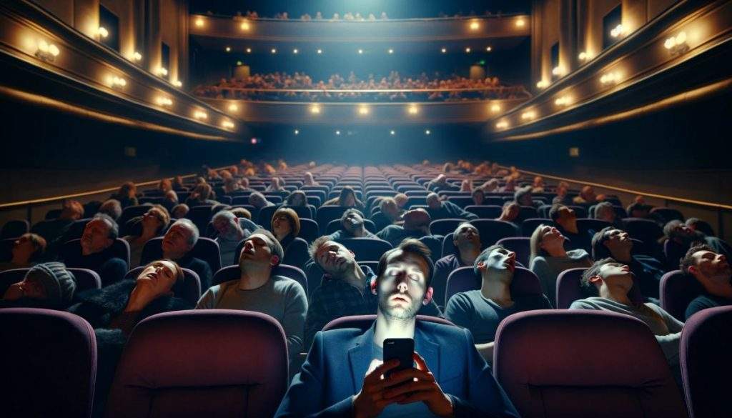 Scandalos! Unui român i-a sunat telefonul la teatru şi i-a trezit pe ...