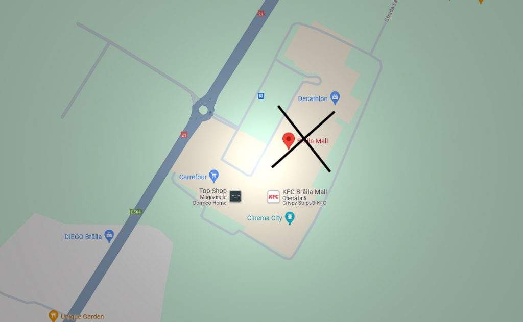 Brăilenii au scos mallul de pe Google Maps ca să nu-l mai găsească ...