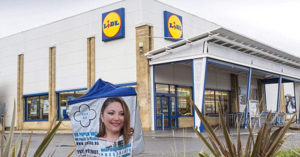 Un cort cu Șoșoacă a mâncat toate mezelurile dintr-un Lidl aflat în ...