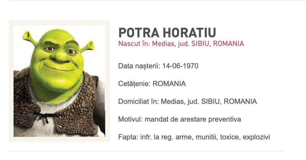 Pentru că n-aveau o poză recentă cu Potra, românii au trimis la ...