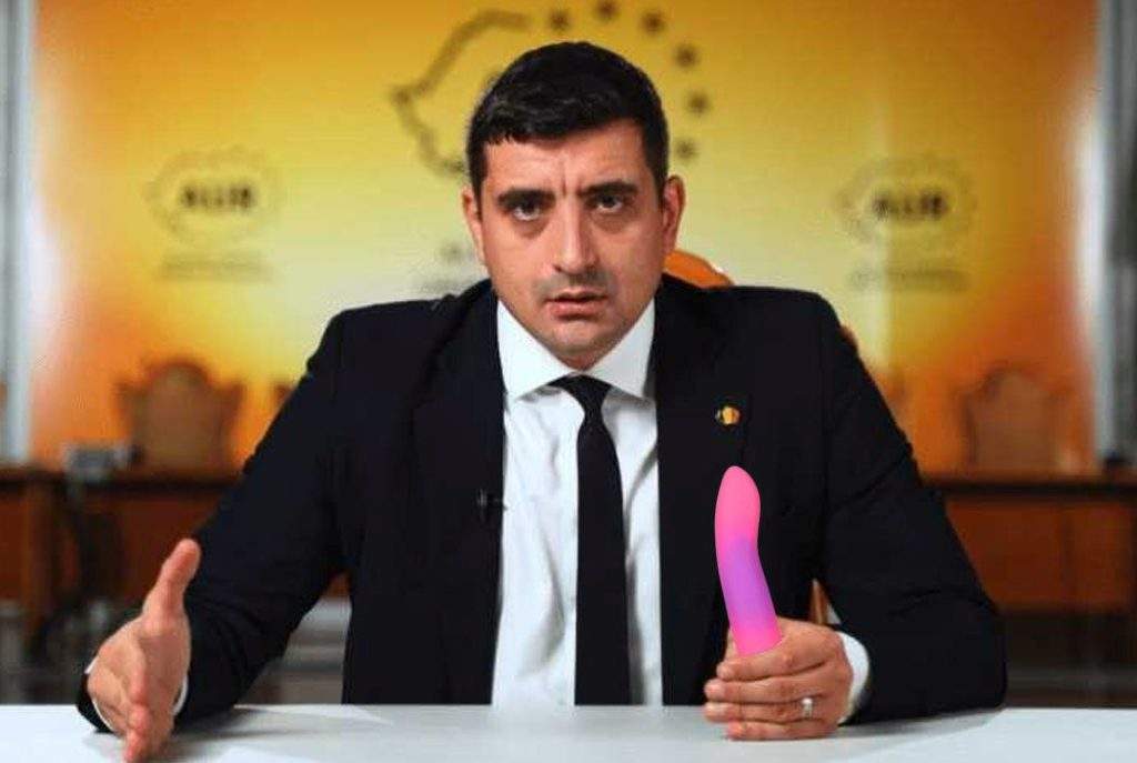 George Simion a renunțat la serviciile șoferului, că și-a luat un dildo