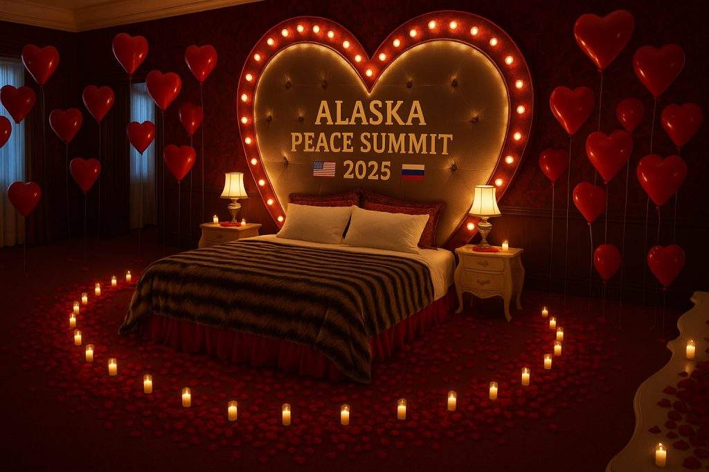 Aşternuturi fără precedent, pregătite în Alaska pentru întâlnirea Trump ...
