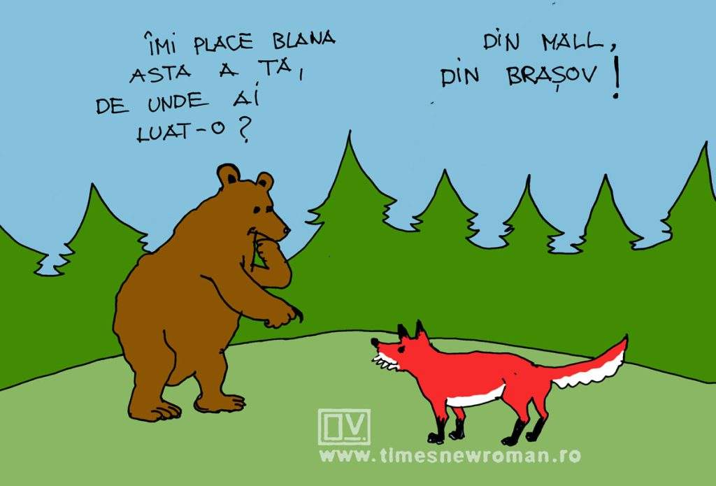 Iar păcălit de vulpe